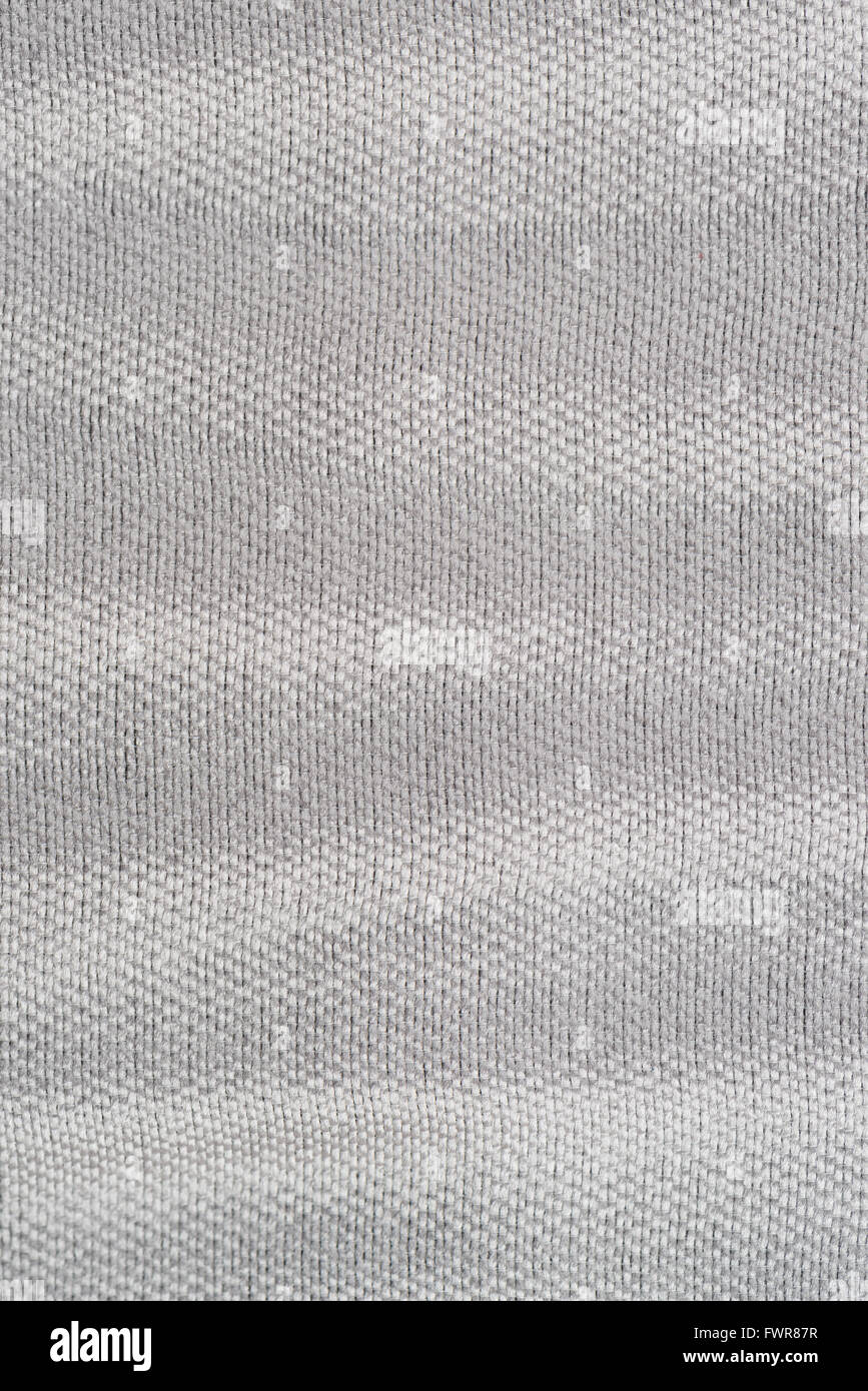 Closeup detail of grey fabric texture background Stock Photo - Alamy
