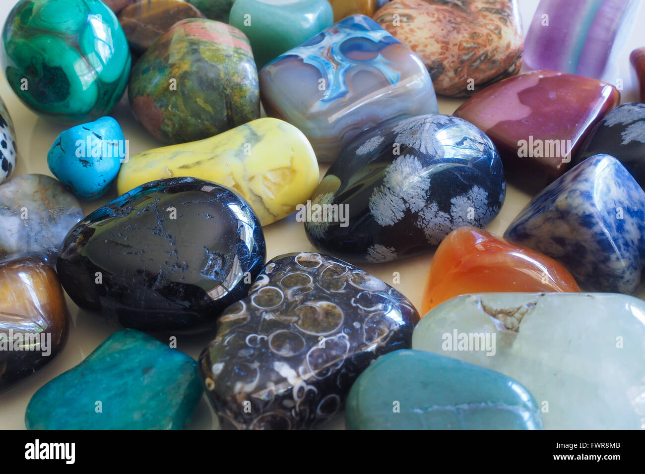 Polished stones hi-res stock photography and images - Alamy