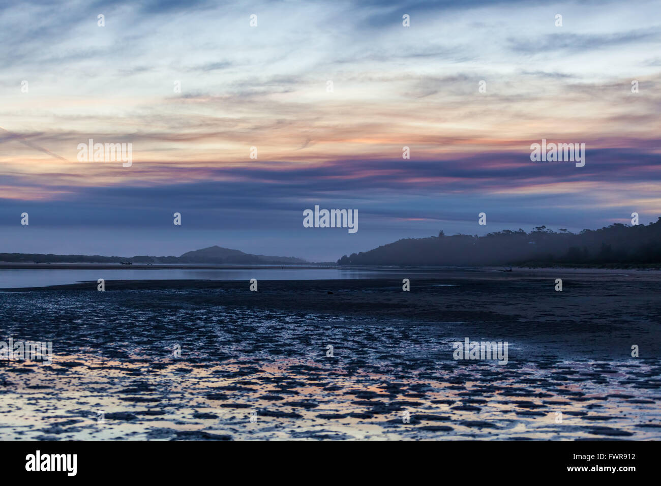 Snowy River Estuary sunset. Marlo, Victoria, Australia Stock Photo - Alamy