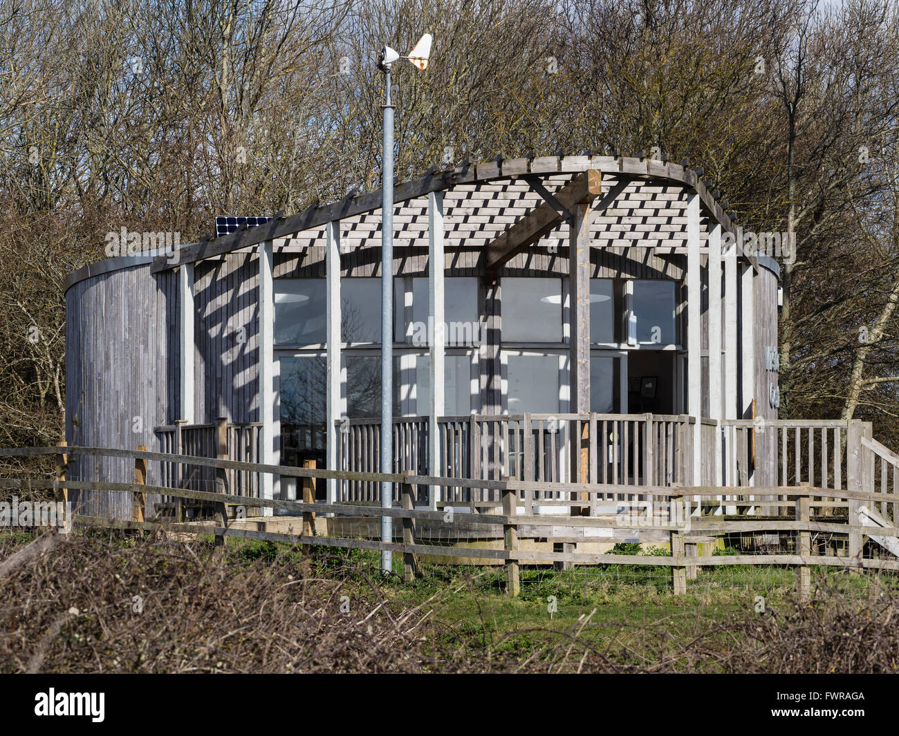 Stanpit marsh visitor centre hi-res stock photography and images - Alamy
