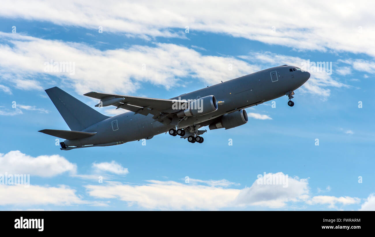 jet in the sky during a take-off Stock Photo - Alamy