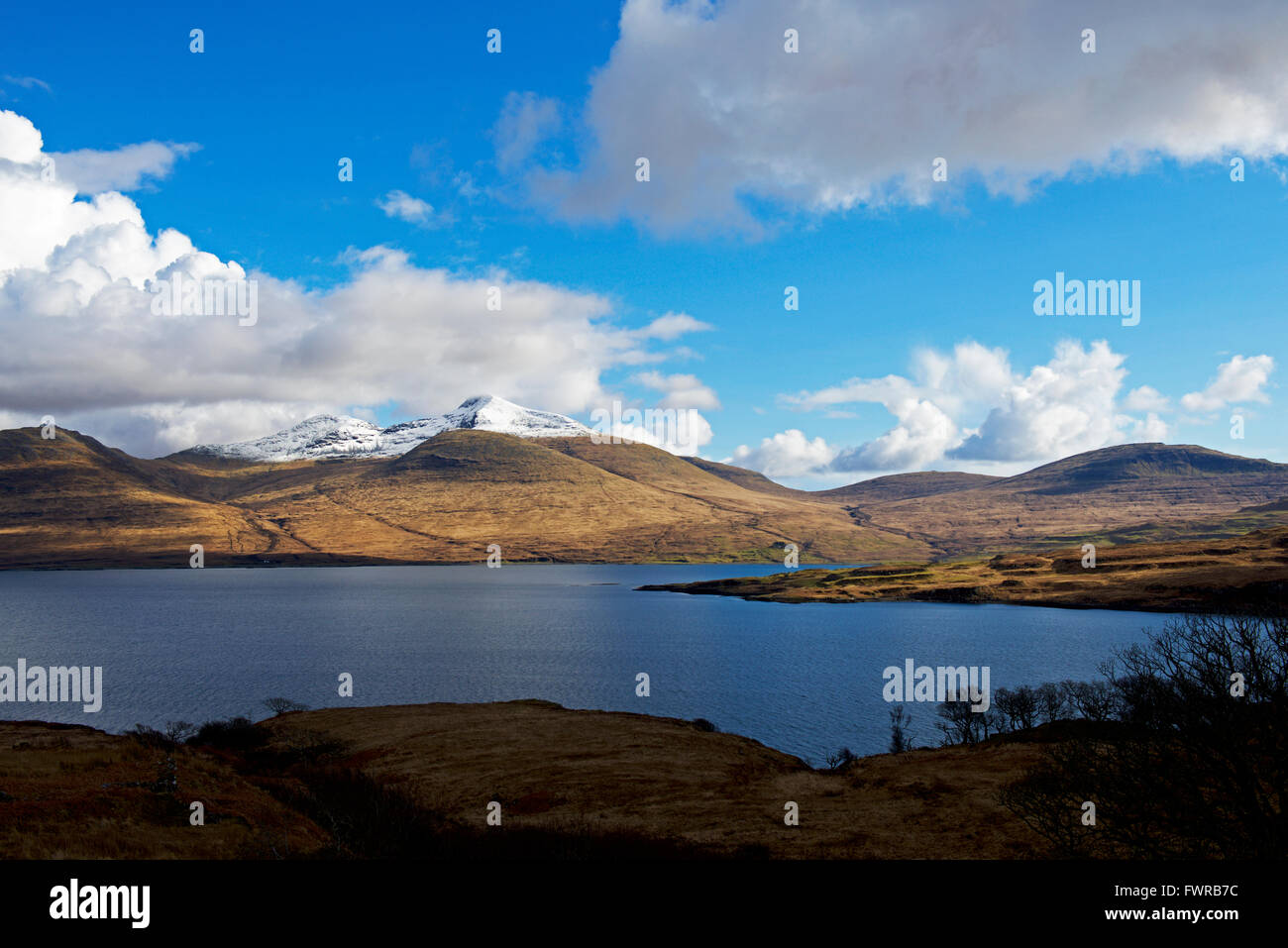 Loch na Keal and Ben More, Isle of Mull, Aygyll and Bute, Scotland UK ...