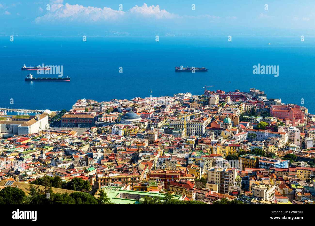 The historic centre of Napoli Stock Photo - Alamy