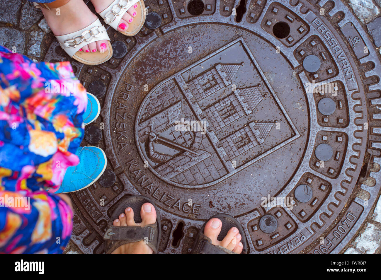 Wet manhole High Resolution Stock Photography and Images - Alamy