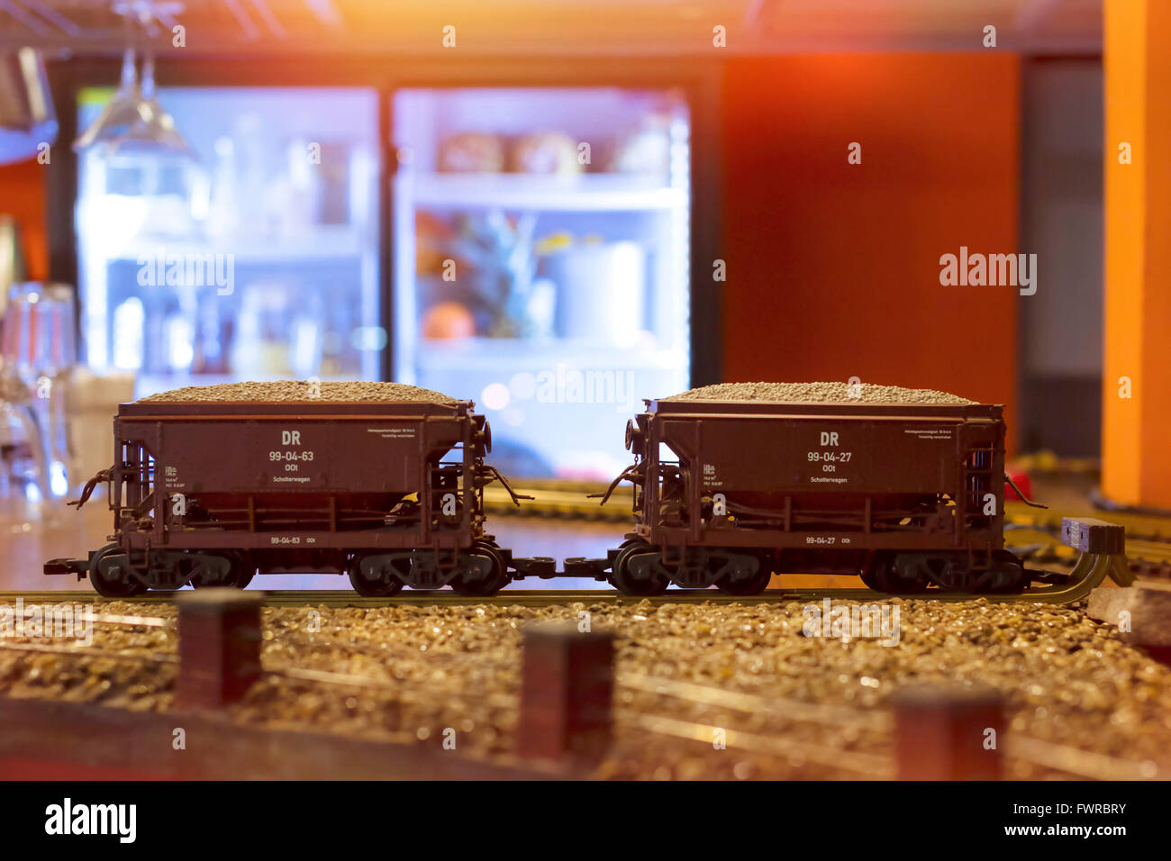 PRAGUE, CZECH REPUBLIC - AUGUST 25, 2015: Vytopna - style restaurant ...