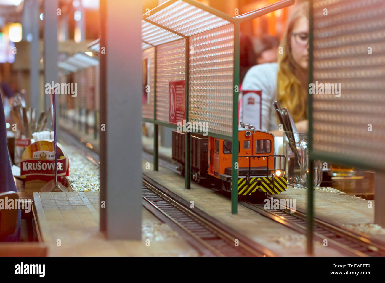 Dining train czech republic hi-res stock photography and images - Alamy