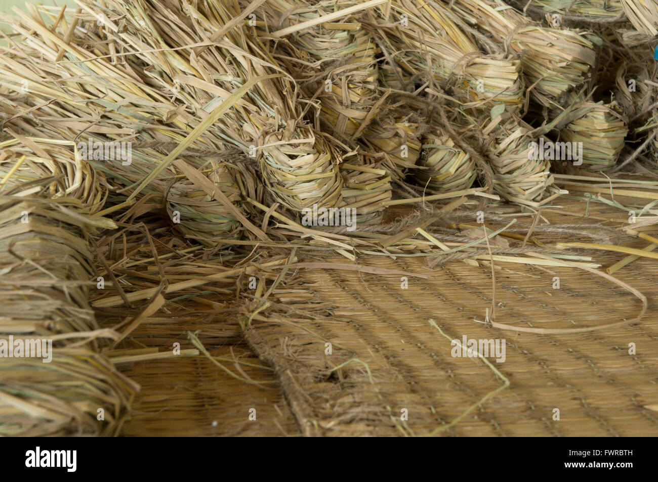 human family figure made from hay Stock Photo - Alamy