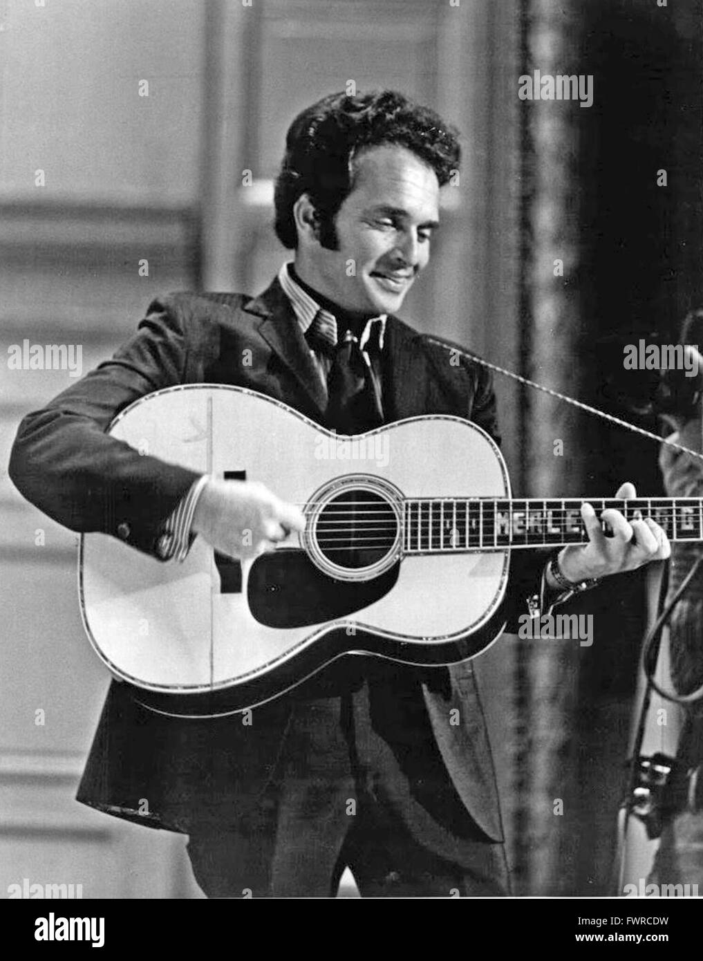 Merle haggard Black and White Stock Photos & Images - Alamy