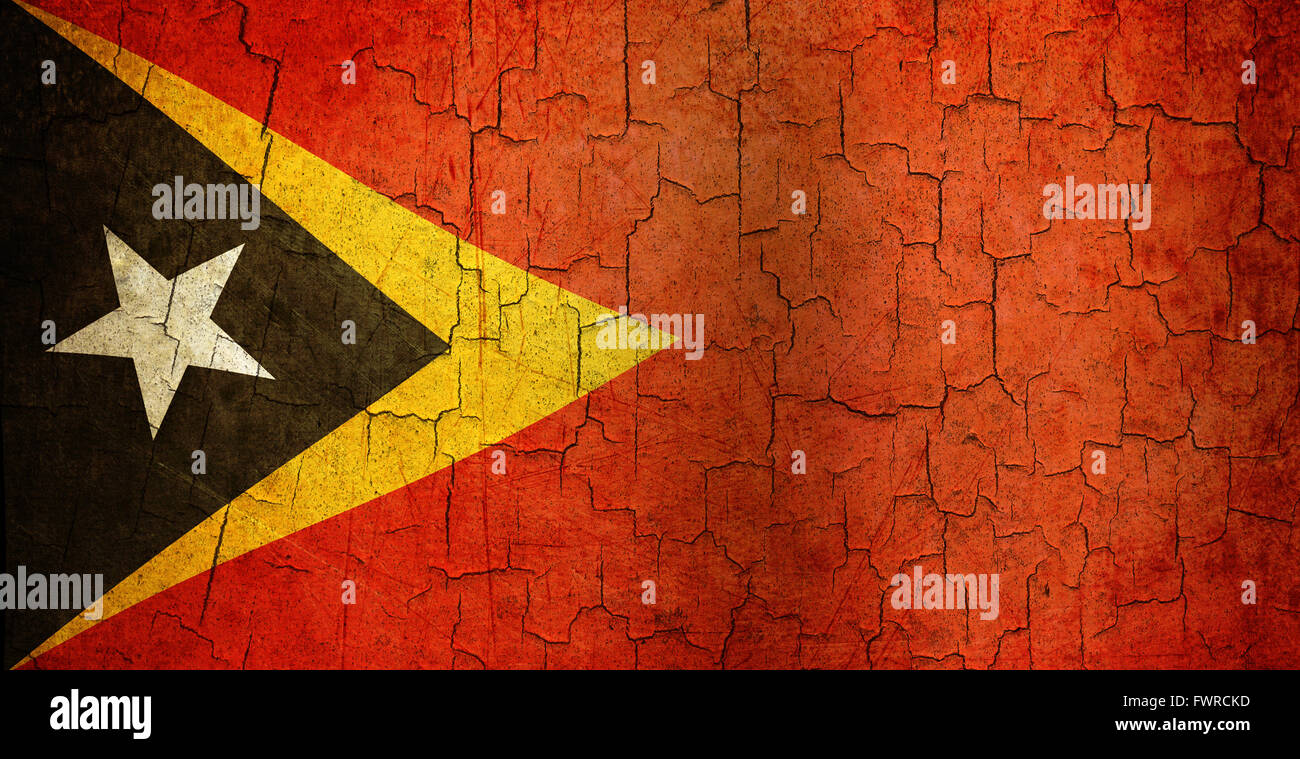 East timor flag hi-res stock photography and images - Alamy