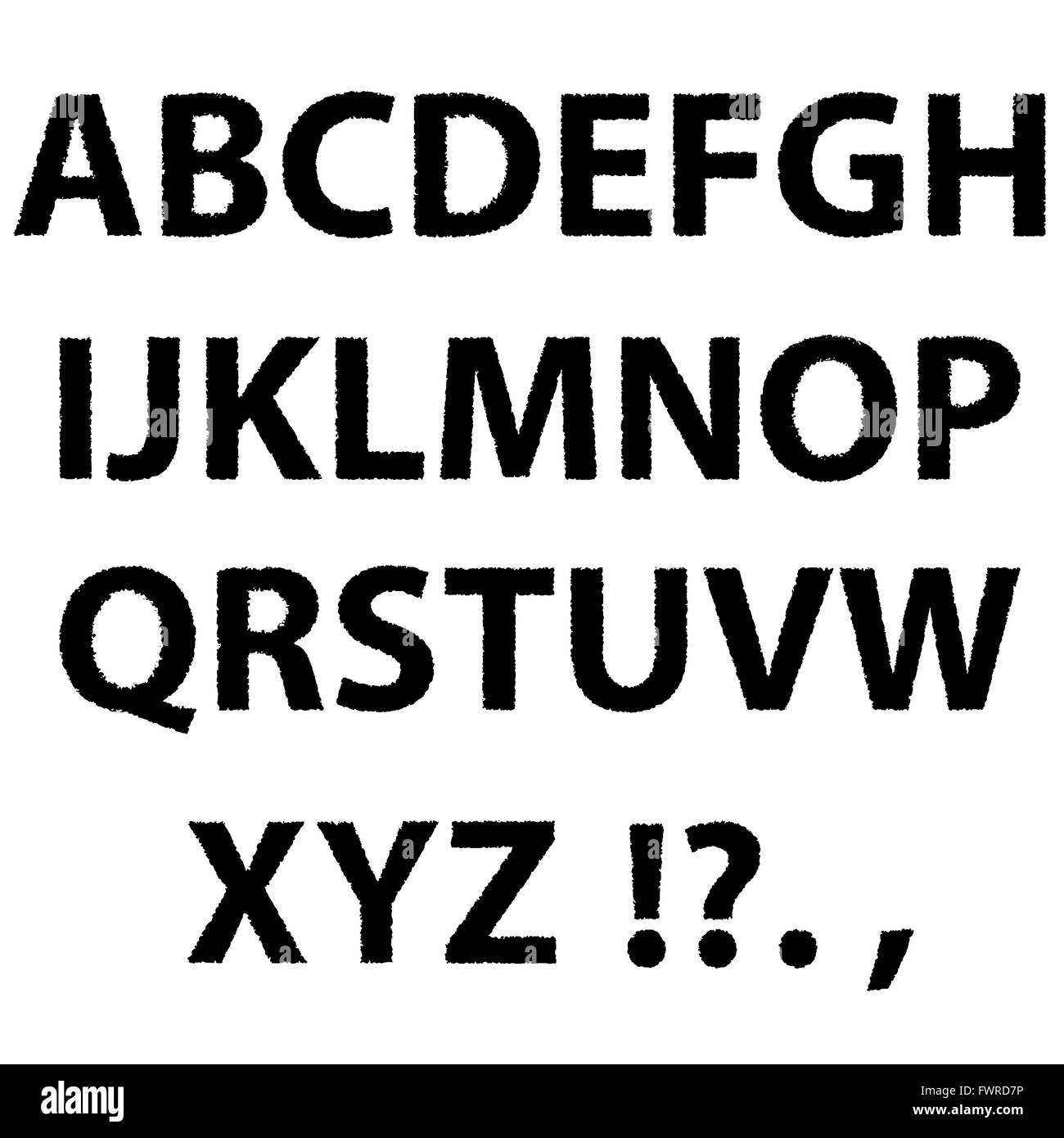 Rusted letters Stock Vector Images - Alamy