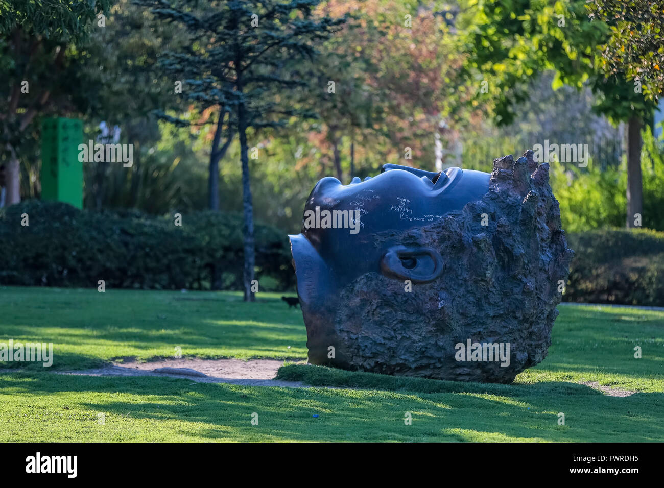 Gardens Parque De La Paloma, Benalmádena, Andalusia, Spain Stock Photo ...