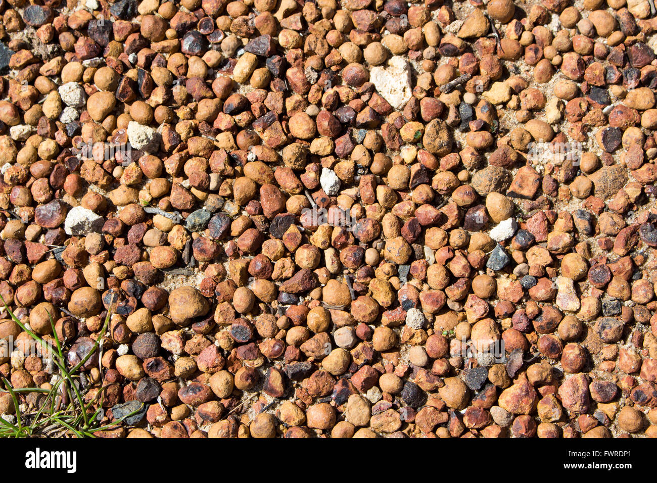 Many outback country Australian roads are made of the fine dusty gravel ...