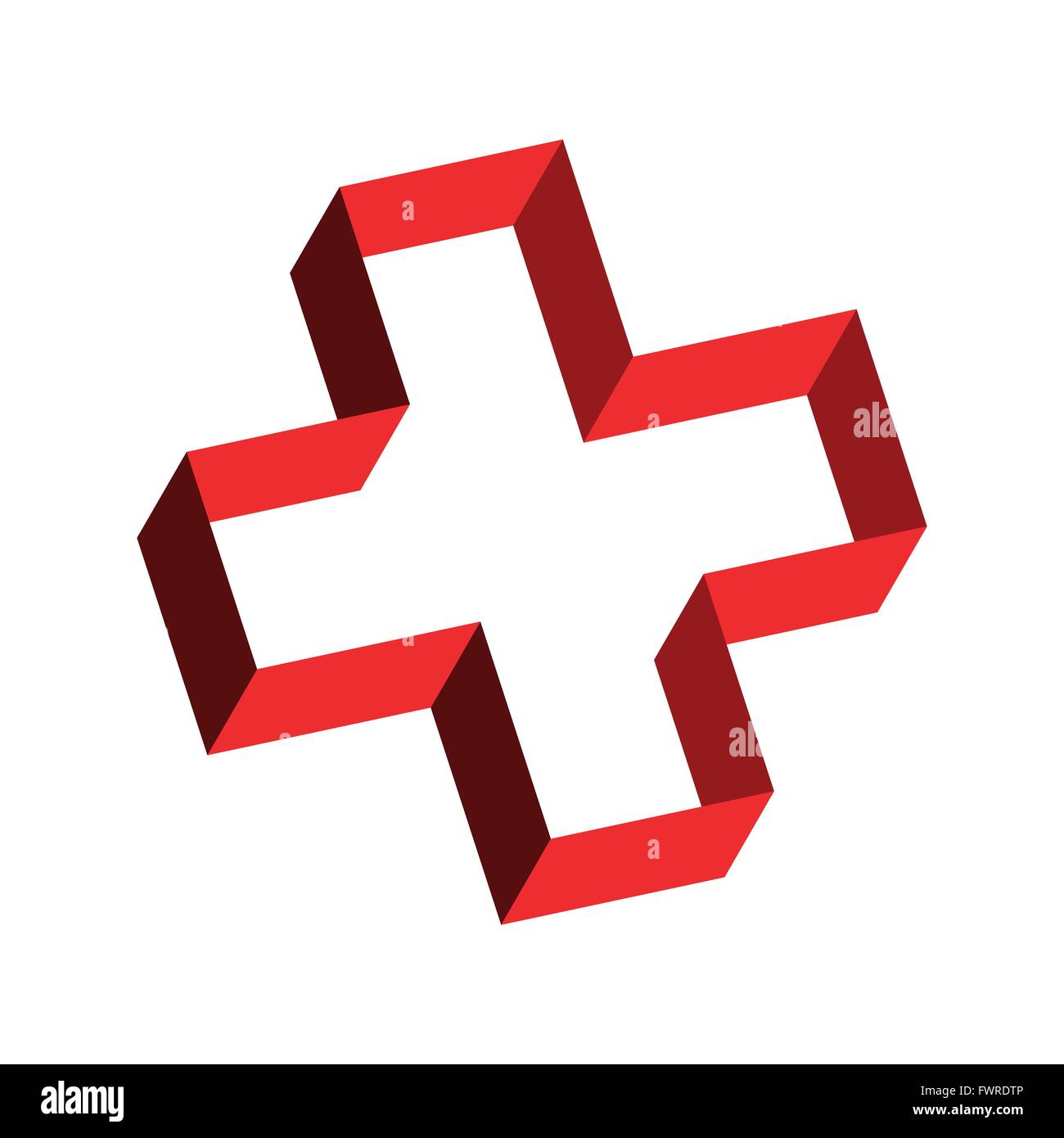 Artwork red cube hi-res stock photography and images - Alamy