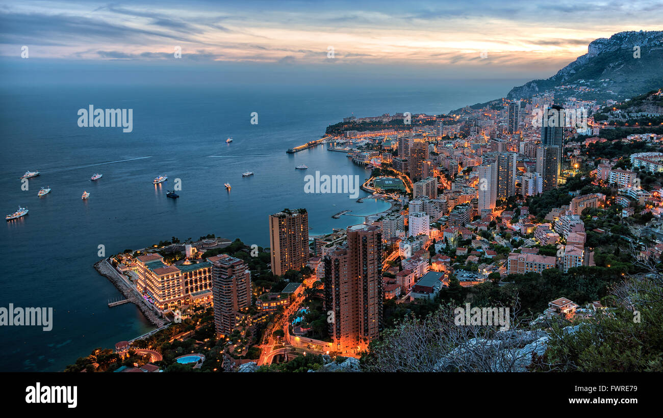 Monaco marina hi-res stock photography and images - Alamy