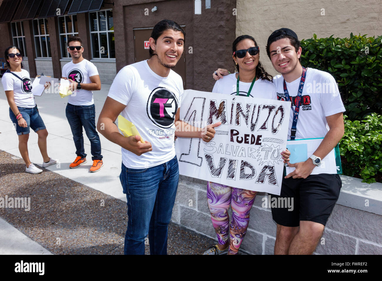 Miami Florida,Hispanic adult,adults,man men male,woman female women ...