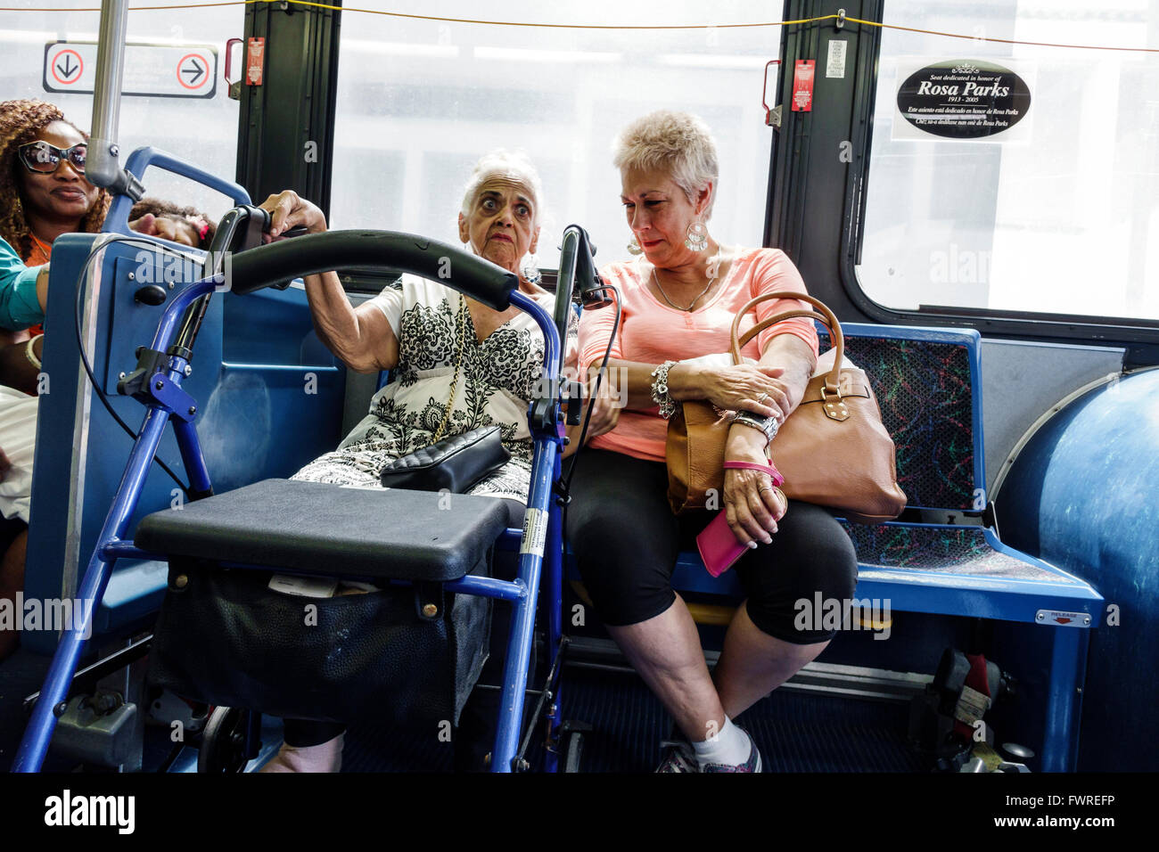 Miami Dade Metrobus Bus Public Transportation High Resolution Stock ...