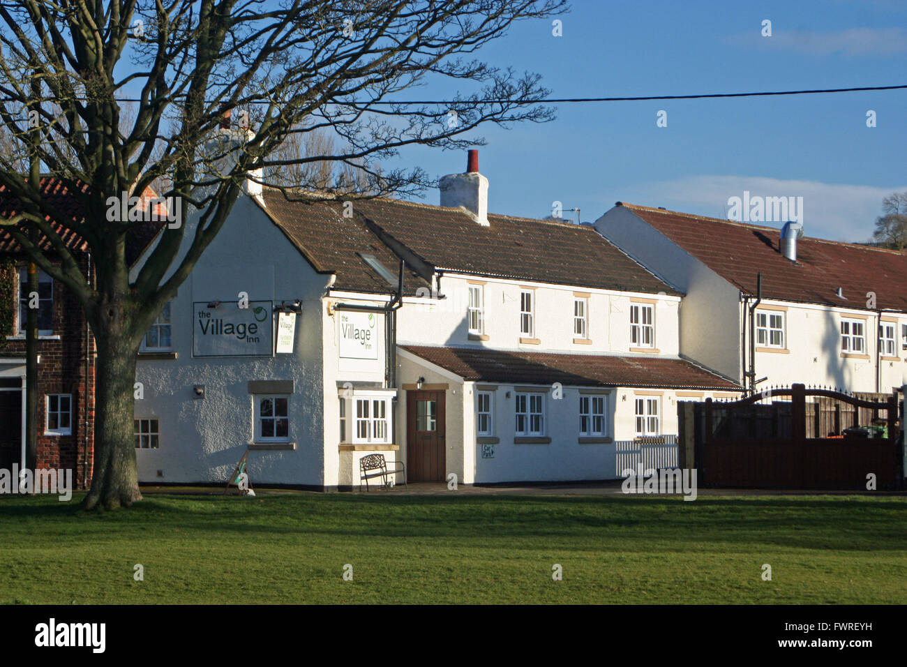 The Village Inn Stock Photo - Alamy