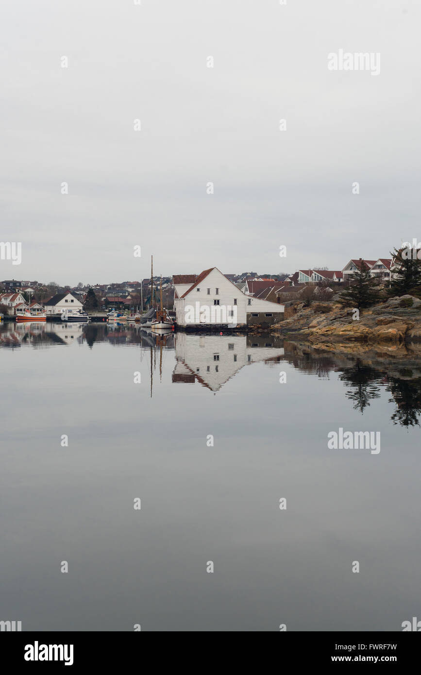 View of tananger harbour in Stavanger norway Stock Photo - Alamy