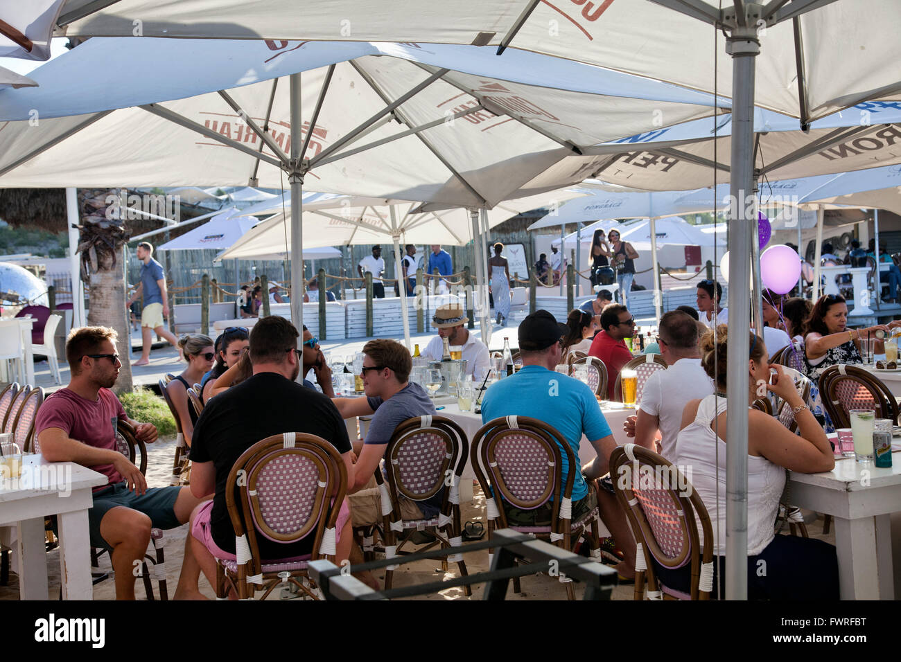 Grand Beach Cafe at Granger Bay in Cape Town - South Africa Stock Photo ...