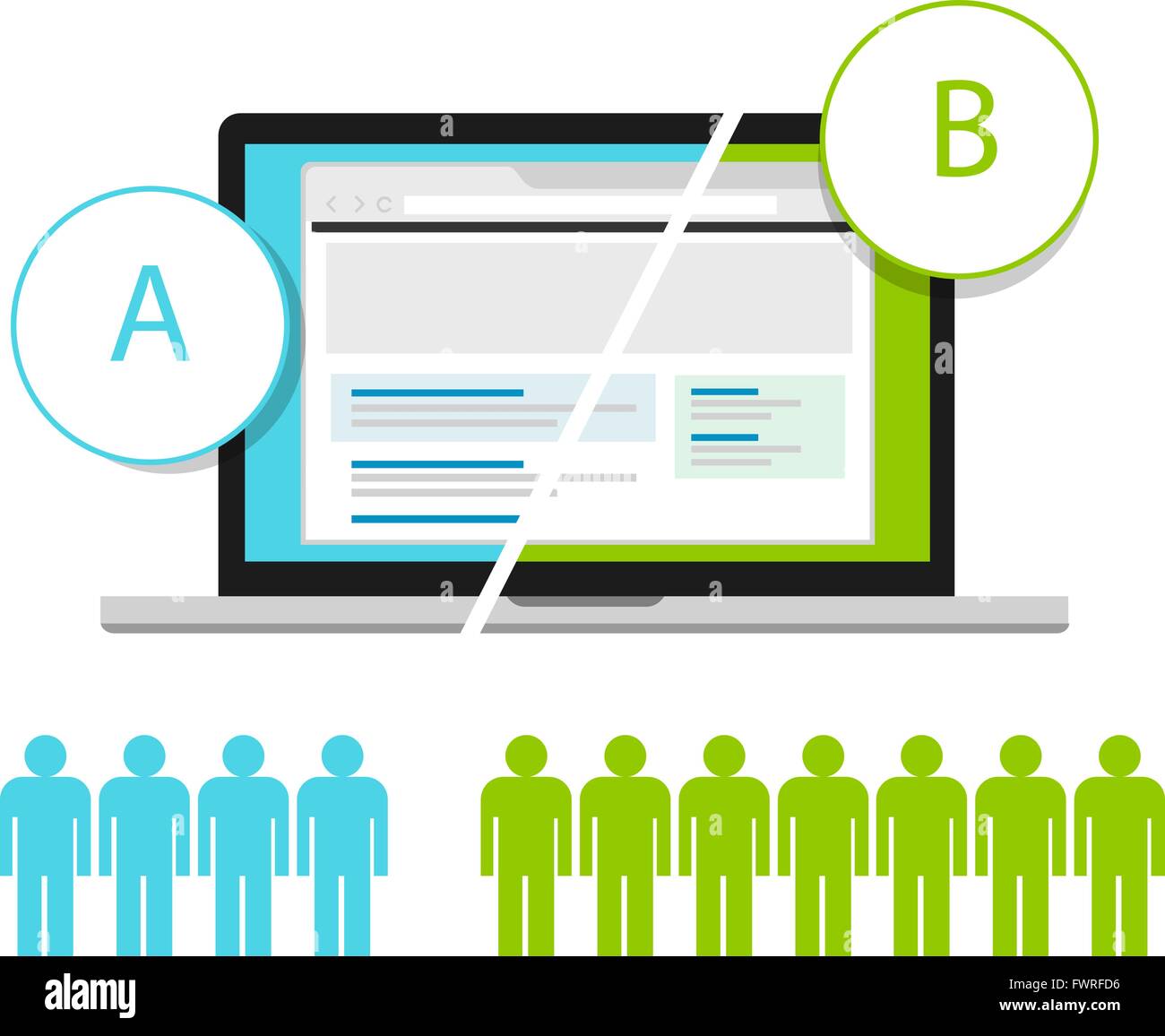 Testing a b testing hi-res stock photography and images - Alamy