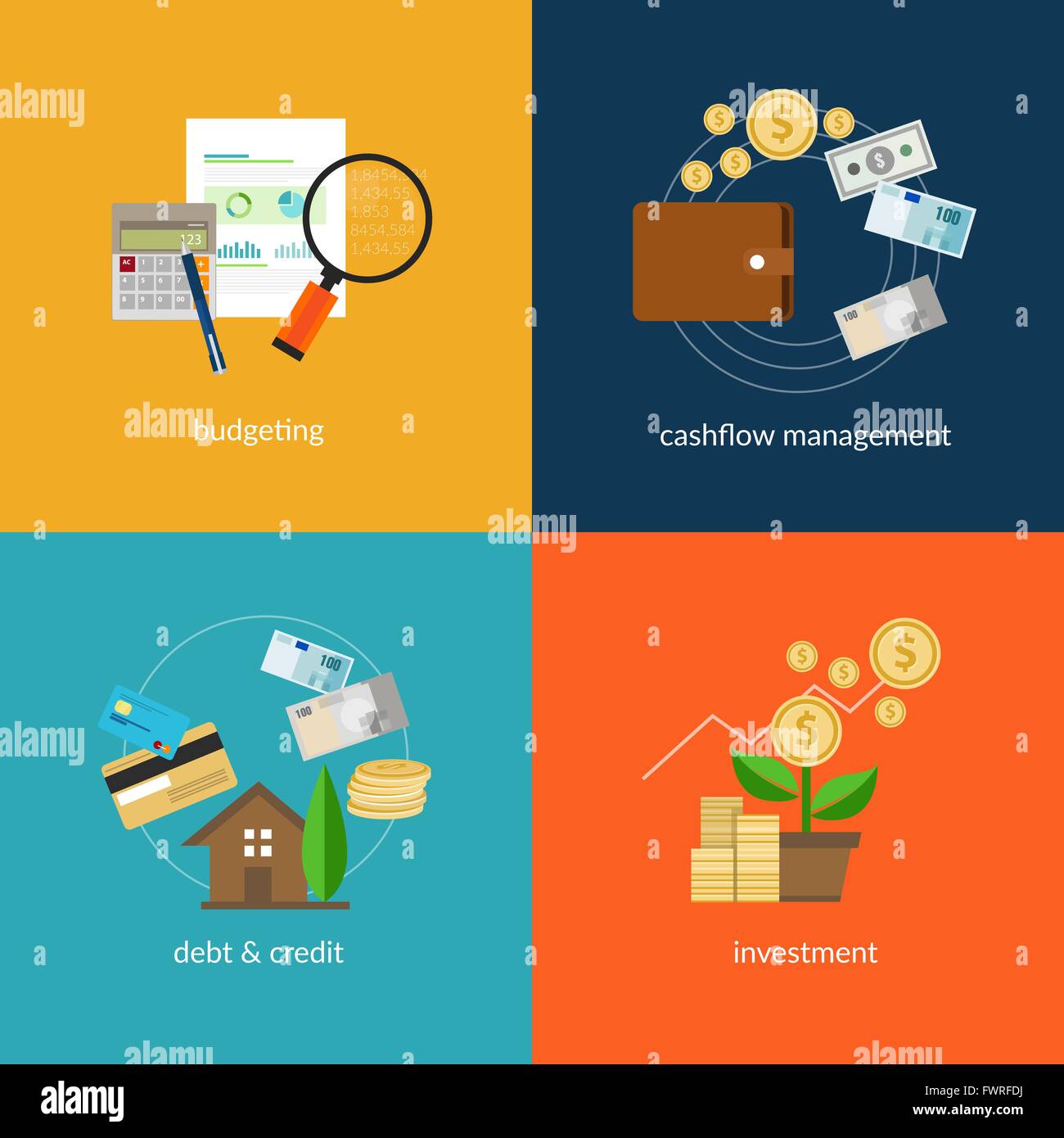 Spreadsheet Stock Vector Images - Alamy
