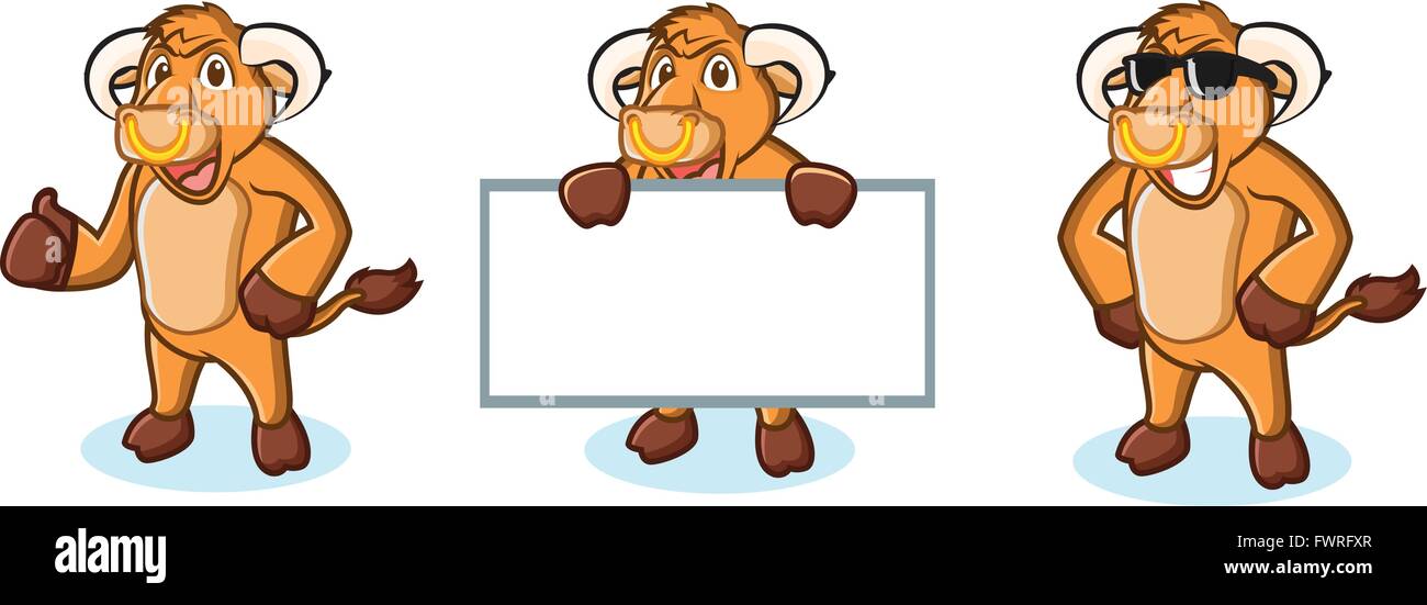 Cream bull hi-res stock photography and images - Alamy