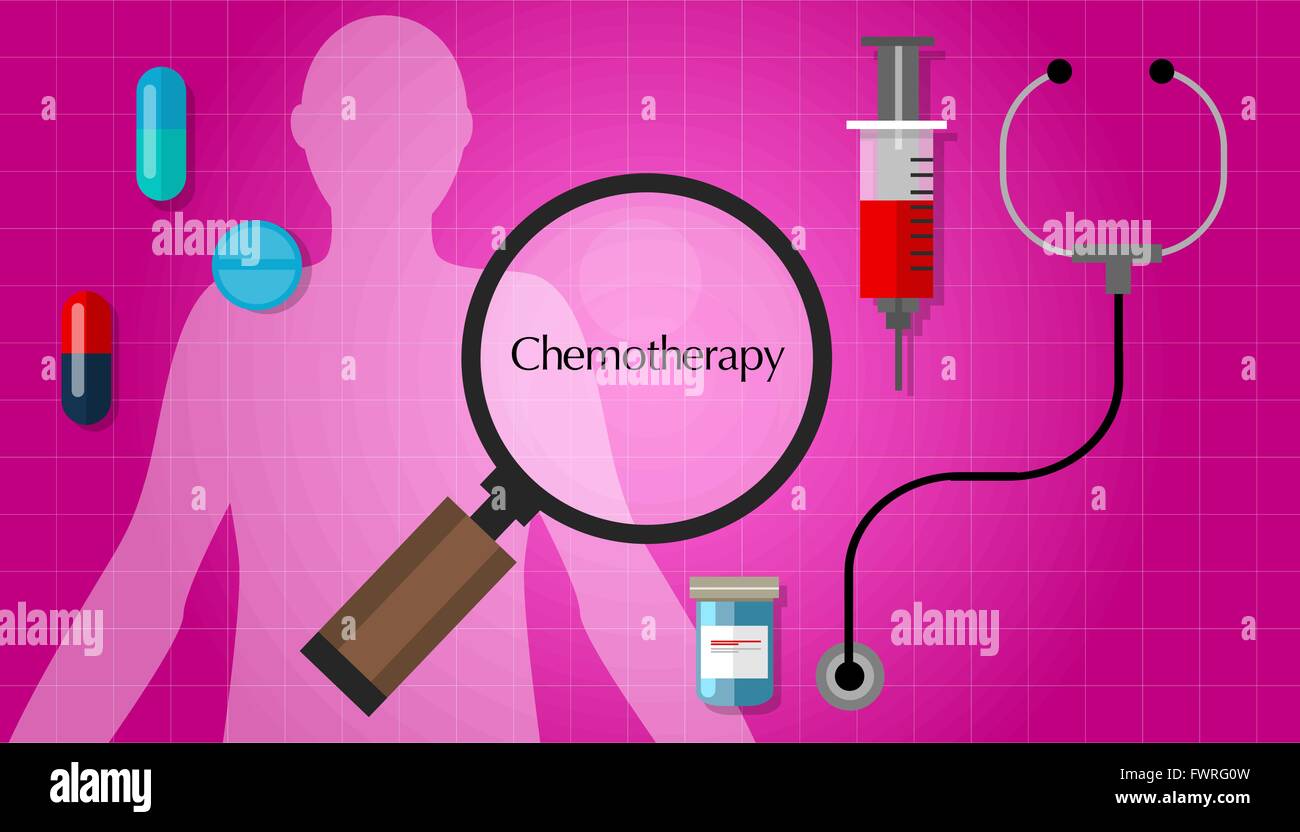 chemotherapy chemo cancer treatment medication Stock Vector Image & Art ...