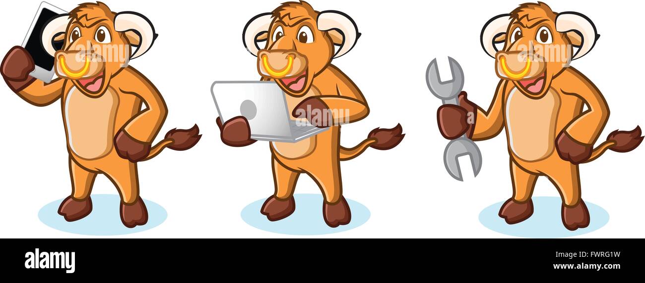 Cream bull hi-res stock photography and images - Alamy