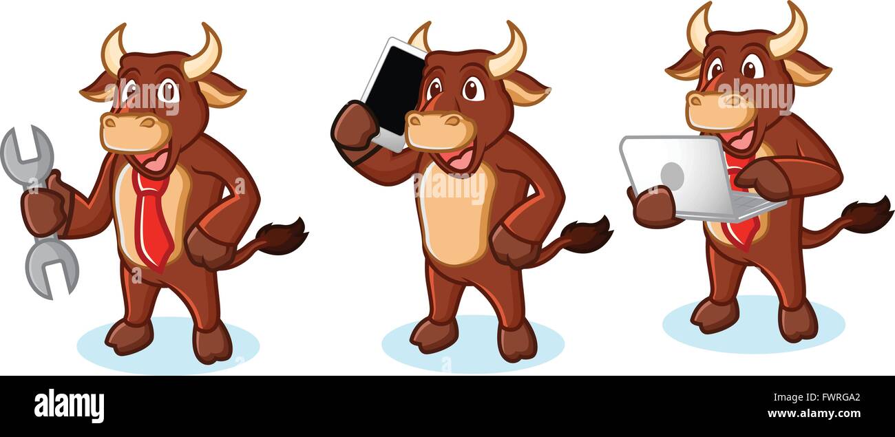 Cartoon ox hi-res stock photography and images - Alamy