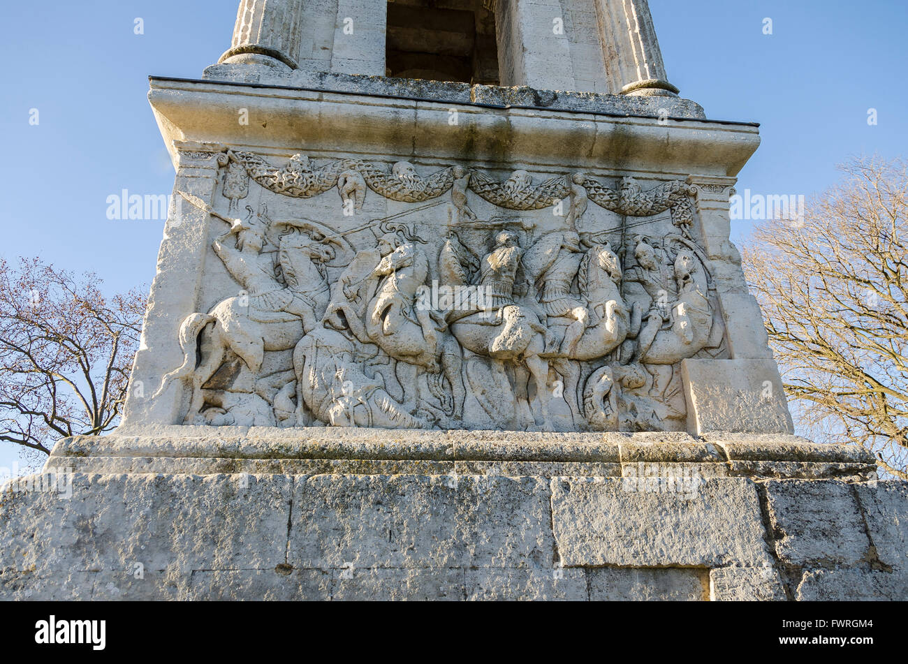 GLANUM, ST REMY DE PROVENCE, BDR FRANCE 13 Stock Photo - Alamy