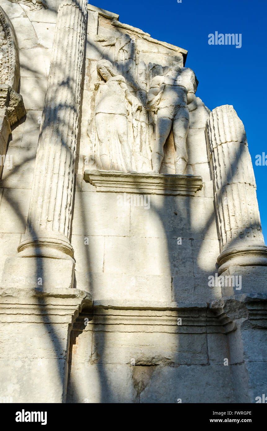 GLANUM, ST REMY DE PROVENCE, BDR FRANCE 13 Stock Photo - Alamy