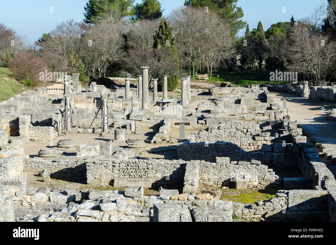 GLANUM, ST REMY DE PROVENCE, BDR FRANCE 13 Stock Photo - Alamy