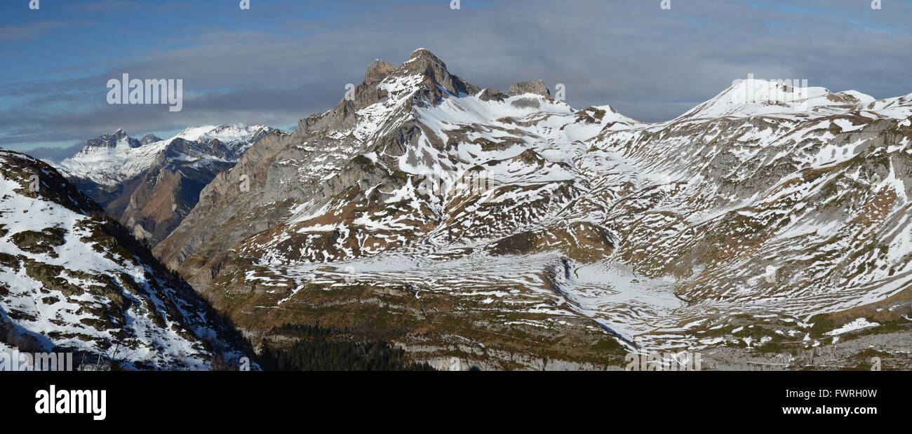 Soft winter in the Atlantic Pyrenees Stock Photo - Alamy