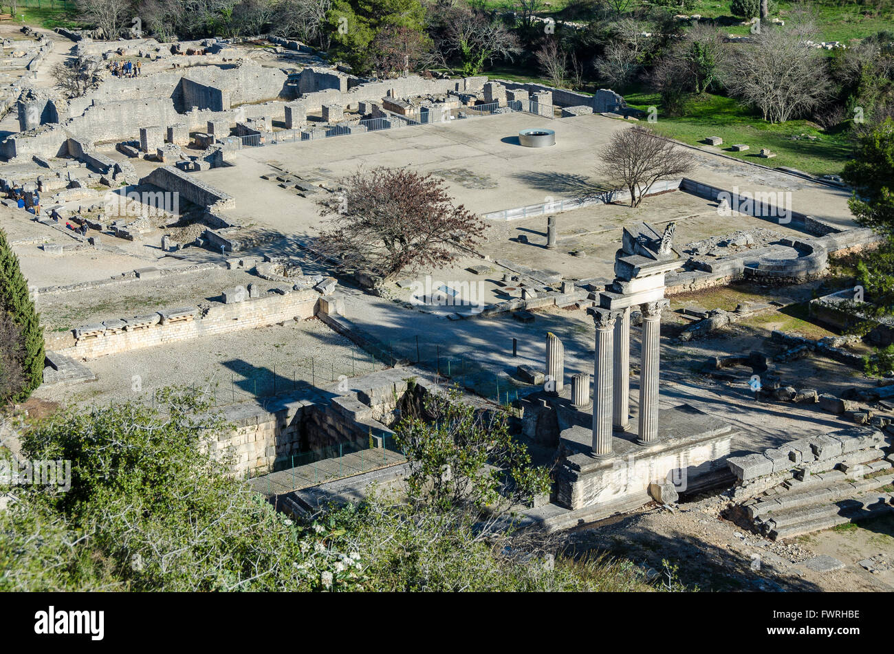 GLANUM, ST REMY DE PROVENCE, BDR FRANCE 13 Stock Photo - Alamy