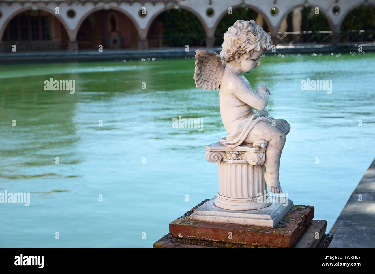 Roman baths of the Spanish spa resort in Tarragona Stock Photo - Alamy