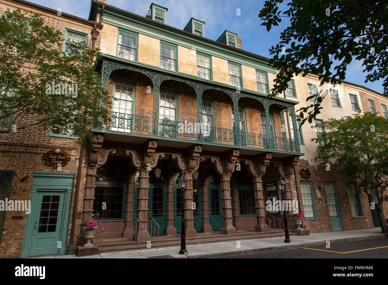 Dock street theater church street hi-res stock photography and images ...