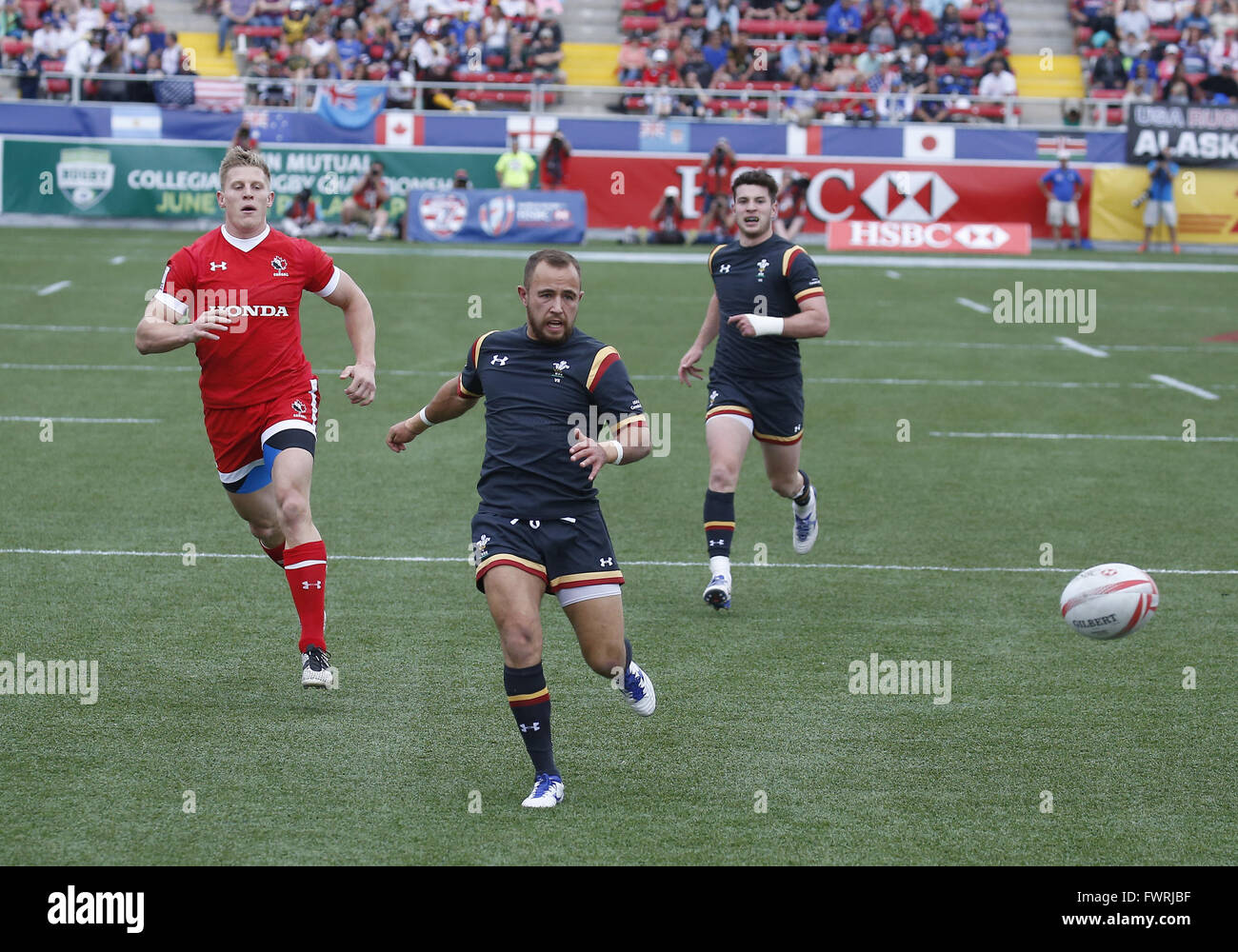 2016 USA Sevens Rugby Tournament held at Sam Boyd Stadium Las Vegas ...