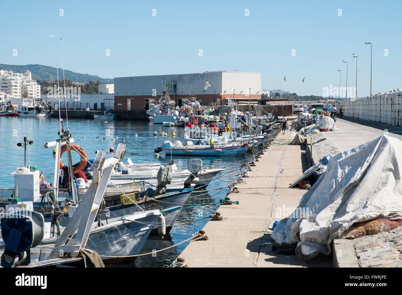 Marbella port hi-res stock photography and images - Alamy