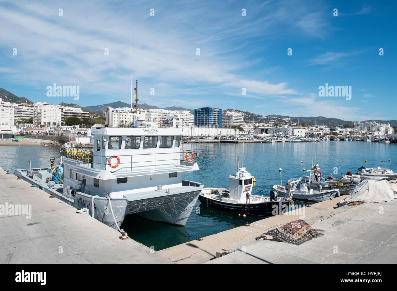 Marbella port hi-res stock photography and images - Alamy