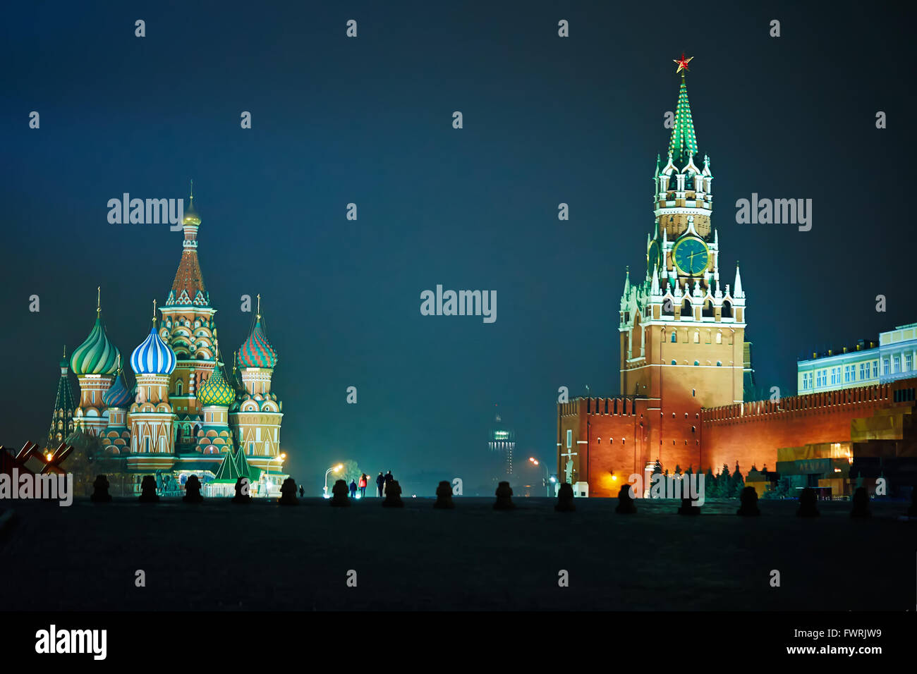 Moscow red square Stock Photo - Alamy