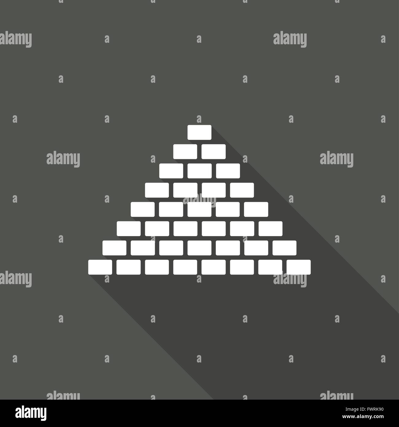 Giza pyramids block Stock Vector Images - Alamy