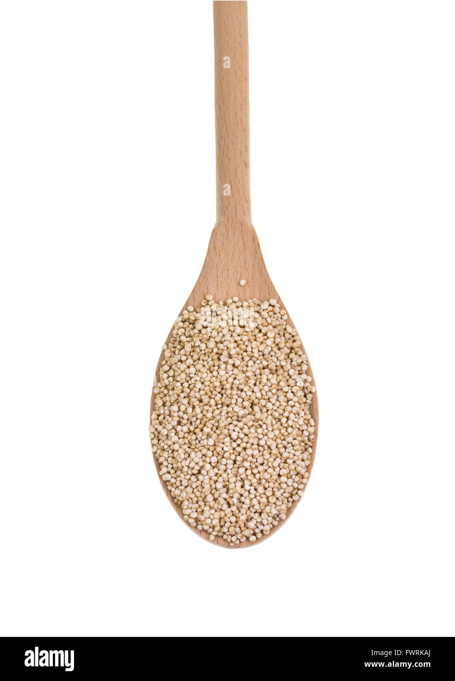 Heap of quinoa, a species of the goosefoot genus (Chenopodium quinoa ...