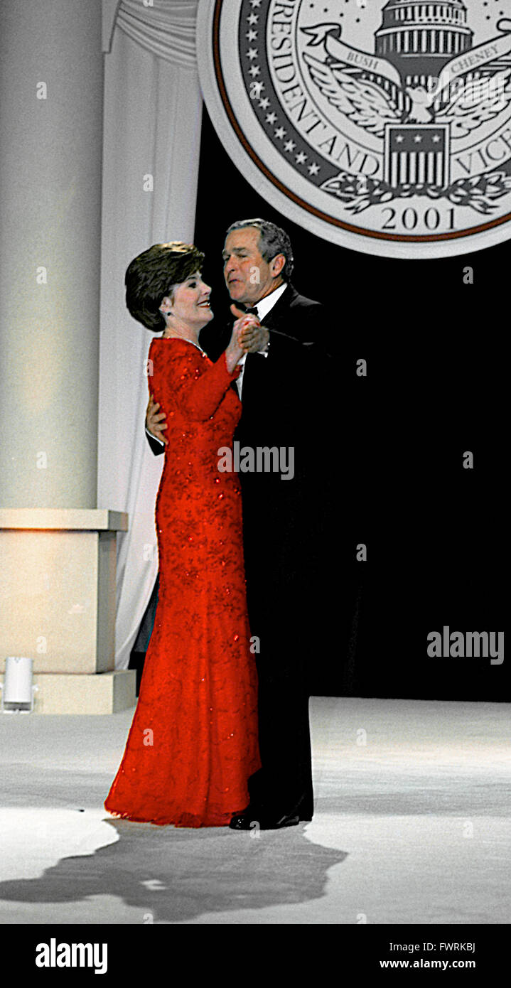 Laura bush inaugural ball hi-res stock photography and images - Alamy