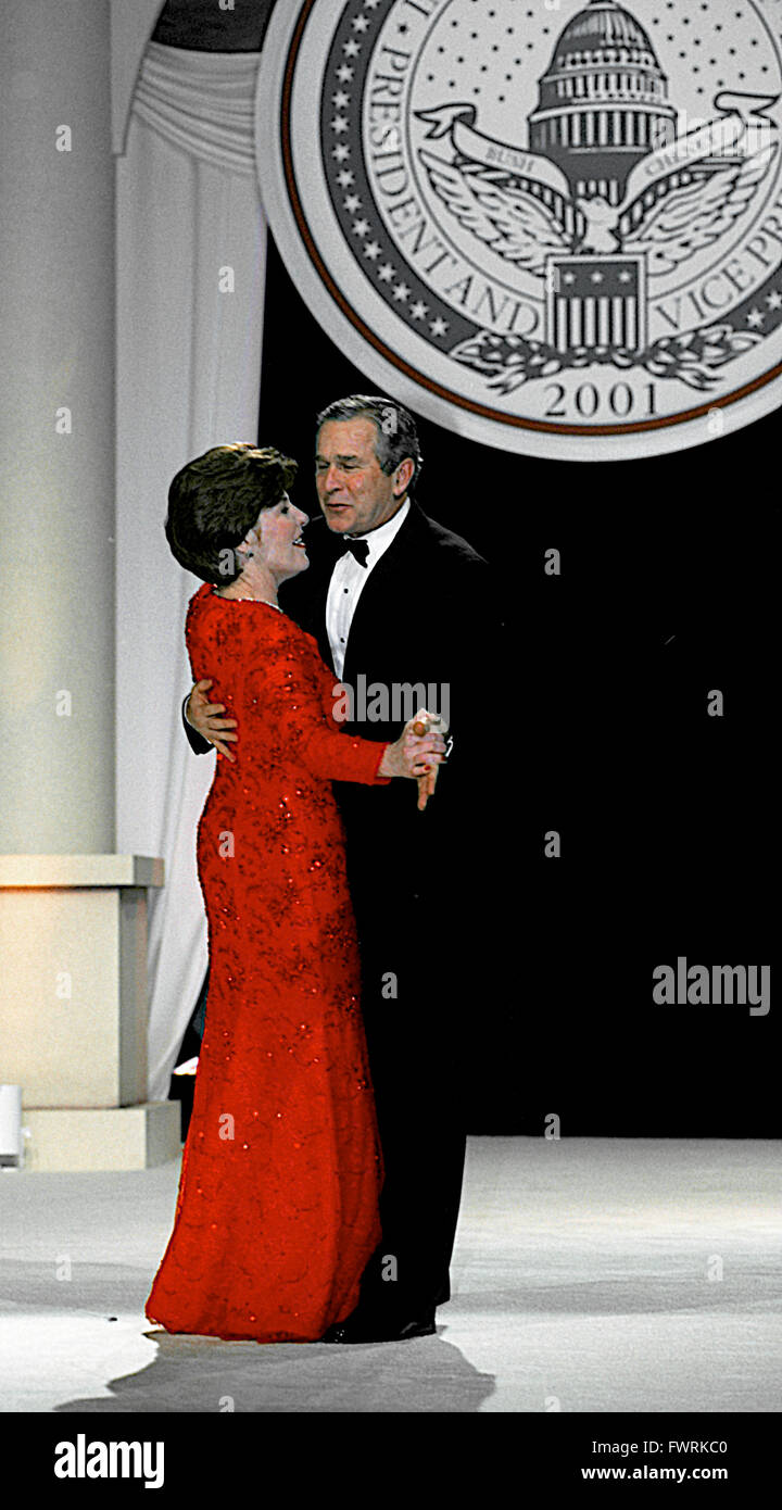 Laura bush inaugural ball hi-res stock photography and images - Alamy