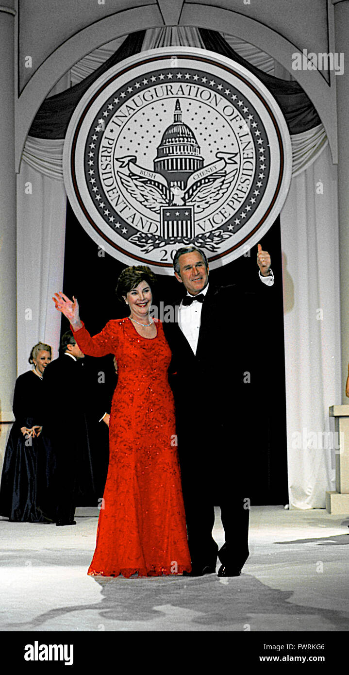 Laura bush inaugural ball hi-res stock photography and images - Alamy