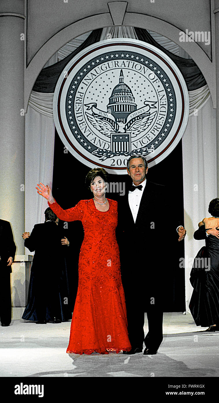 Laura bush inaugural ball hi-res stock photography and images - Alamy