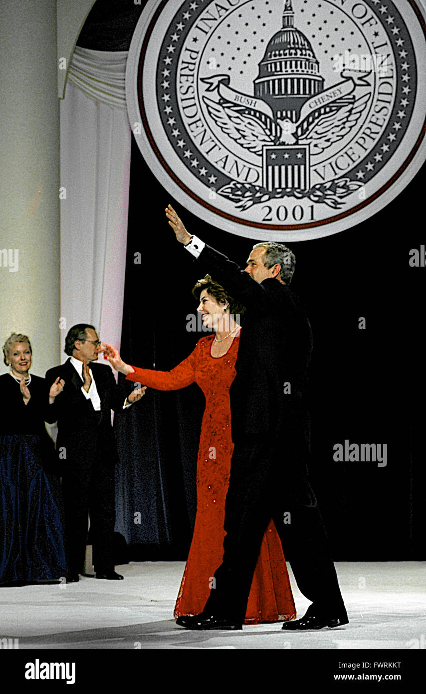 Laura bush inaugural ball hi-res stock photography and images - Alamy