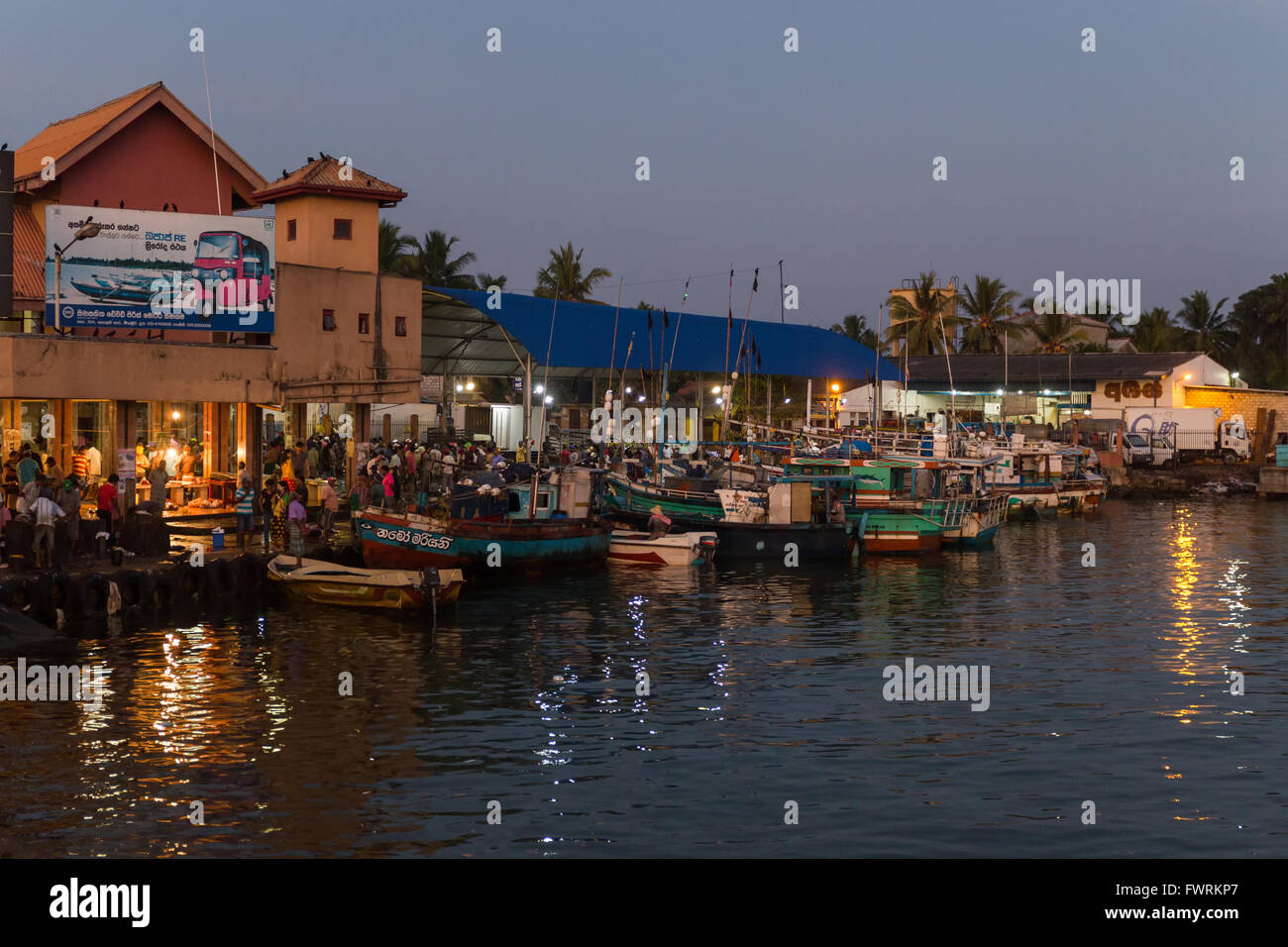 Negombo lagoon dutch canal hi-res stock photography and images - Alamy