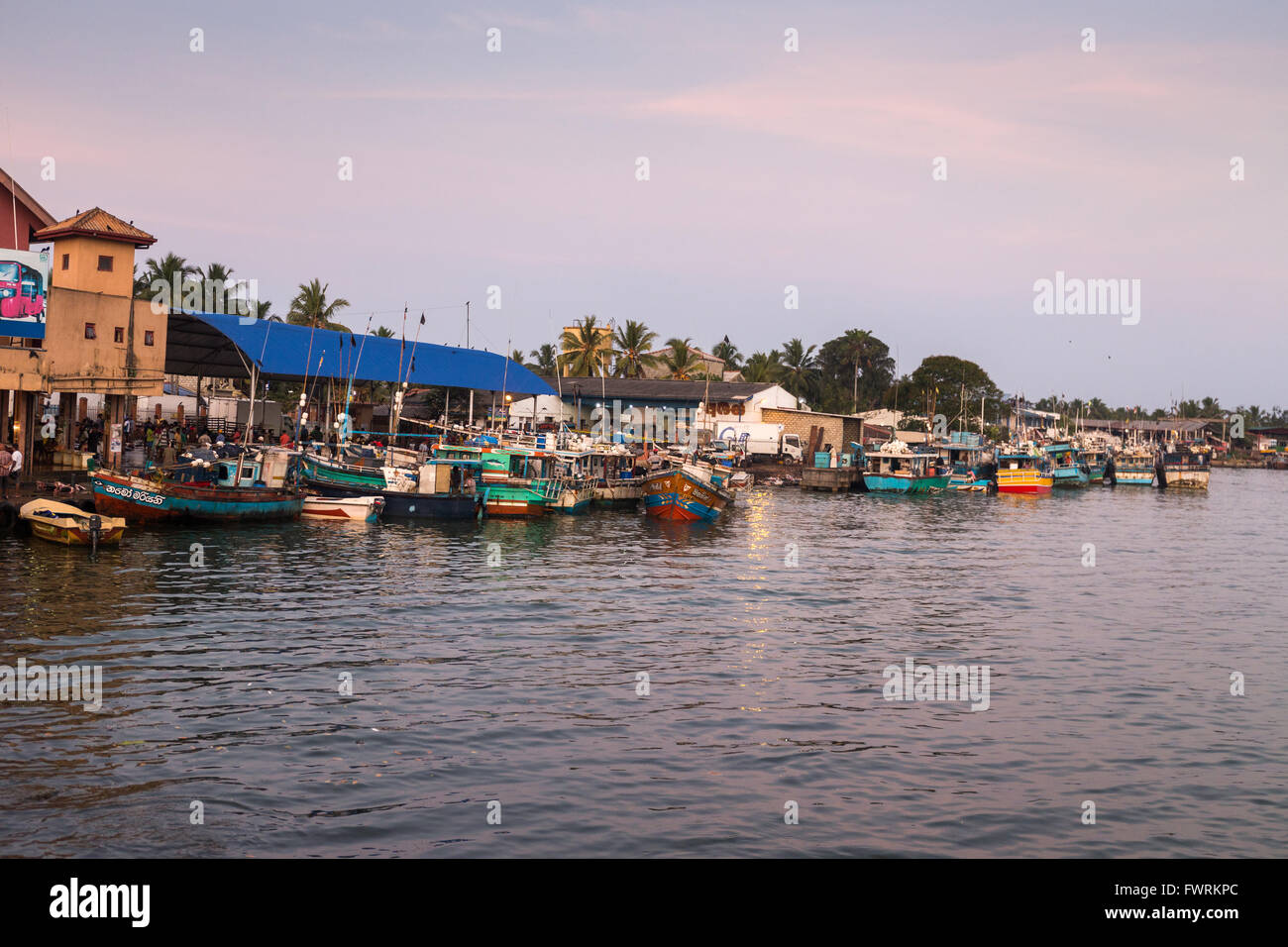 Negombo lagoon dutch canal hi-res stock photography and images - Alamy