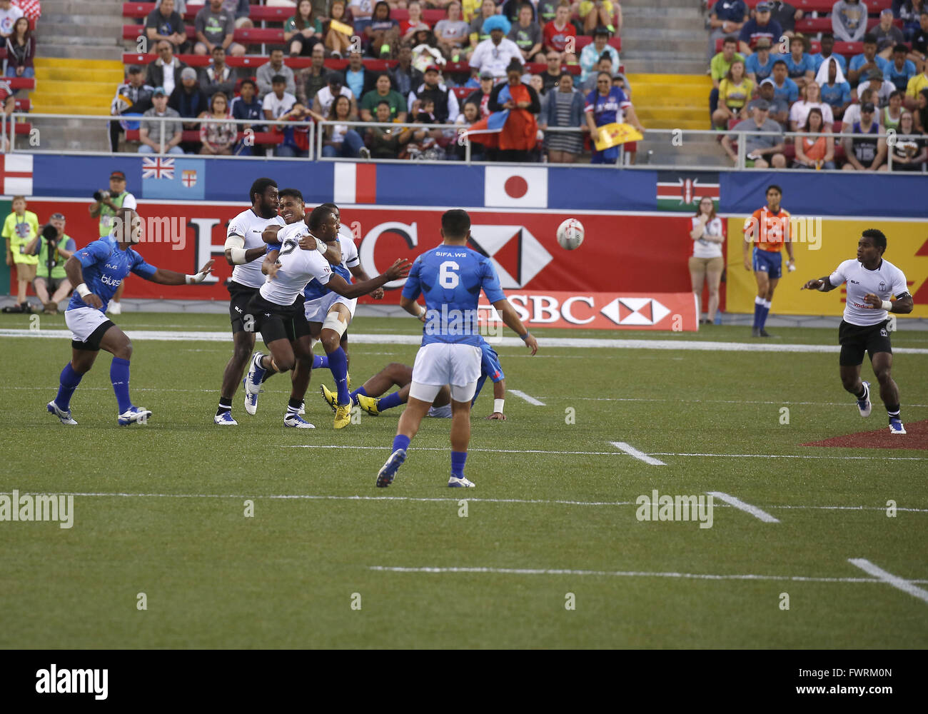 2016 USA Sevens Rugby Tournament at Sam Boyd Stadium Las Vegas ...